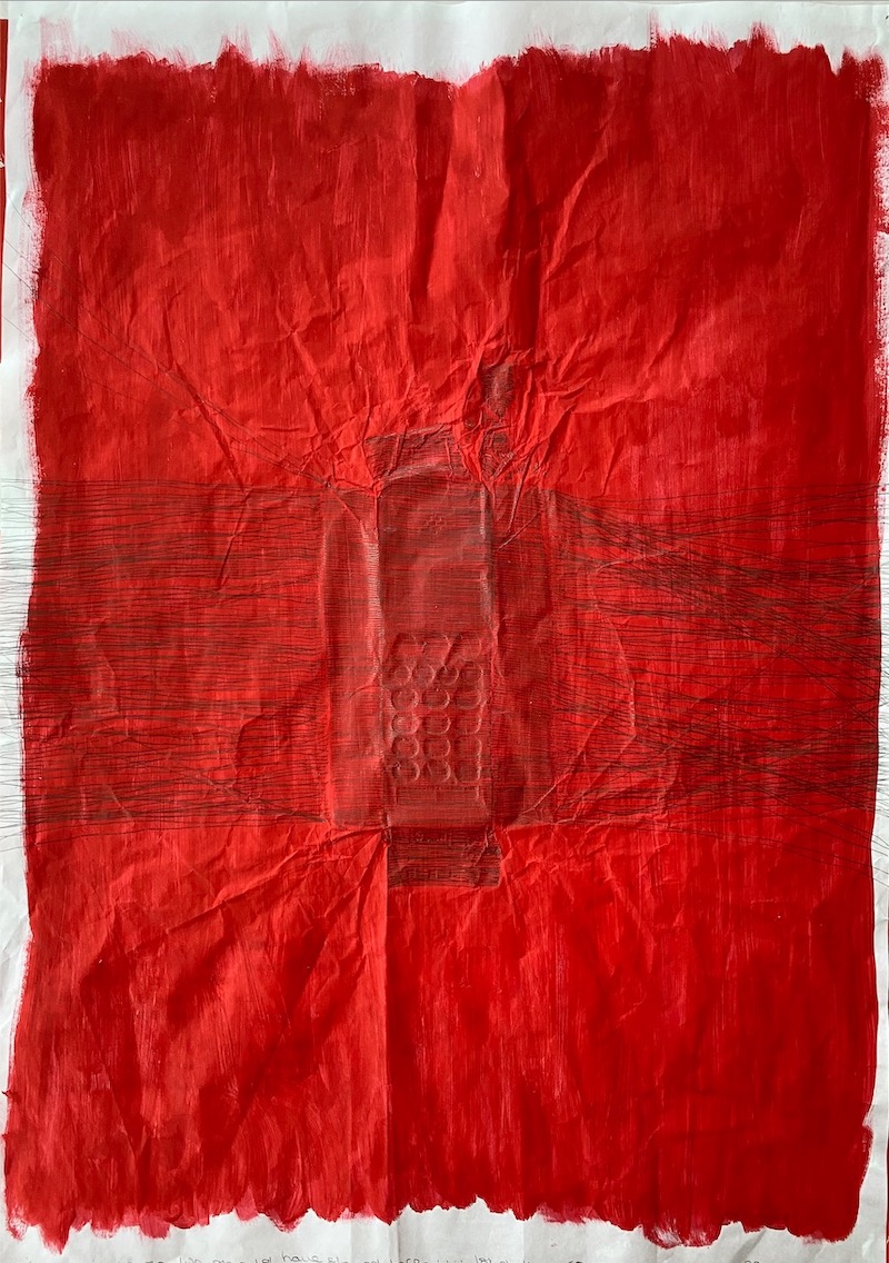 we should have stayed here….contour drawings 2023 | Rosalind Barker